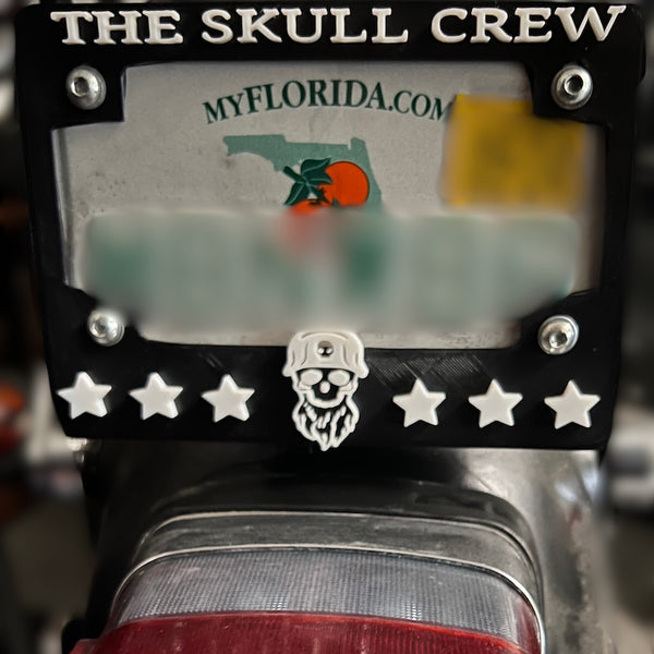 The Skull Crew - License Plate Frame